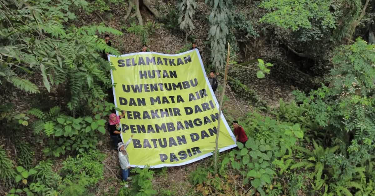 Selamatkan Hutan Uwentumbu dari pertambangan pasir - Selamatkan Hutan ...